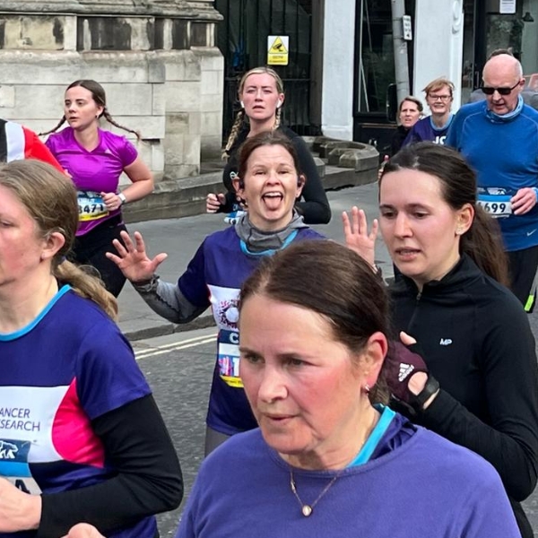 Cancer Research UK London Winter Run - Sarah Cheesbrough