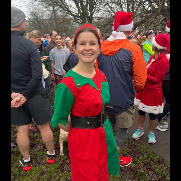 Cancer Research UK London Winter Run - Sarah Cheesbrough